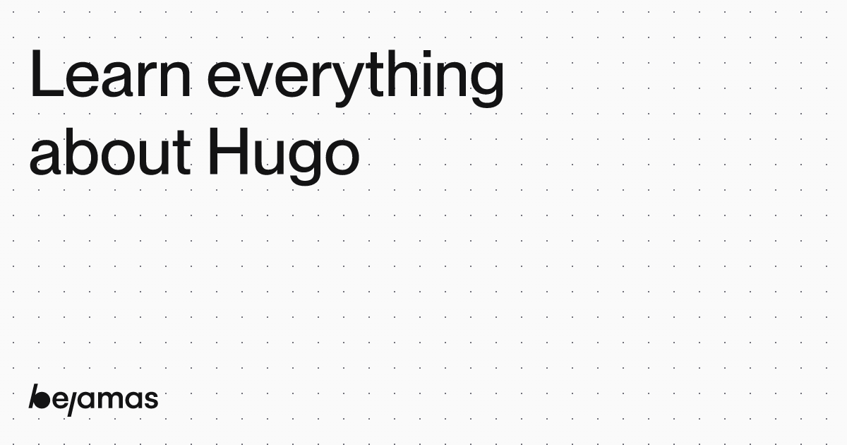 What is Hugo: Review and Features - Bejamas