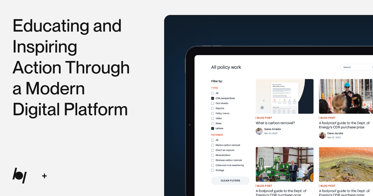 Educating and Inspiring Action Through a Modern Digital Platform - Bejamas