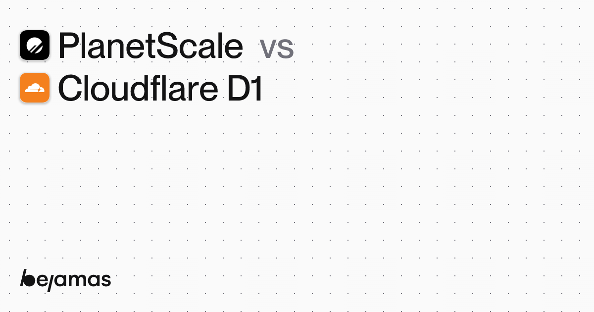 Cloudflare D1 vs PlanetScale